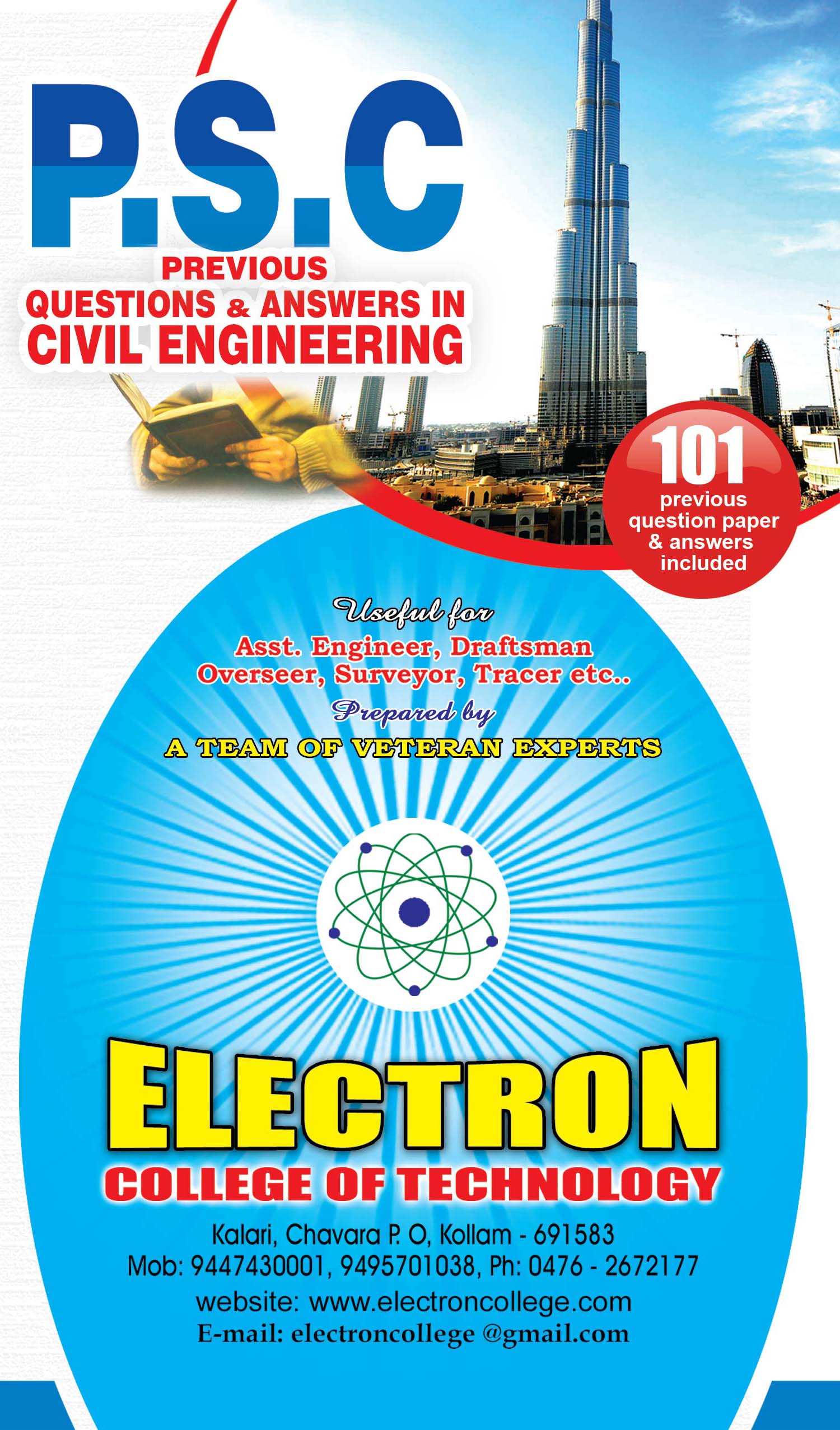 PSC PREVIOUS QUESTION AND ANSWERS IN CIVIL ENGINEERING – electroncollege